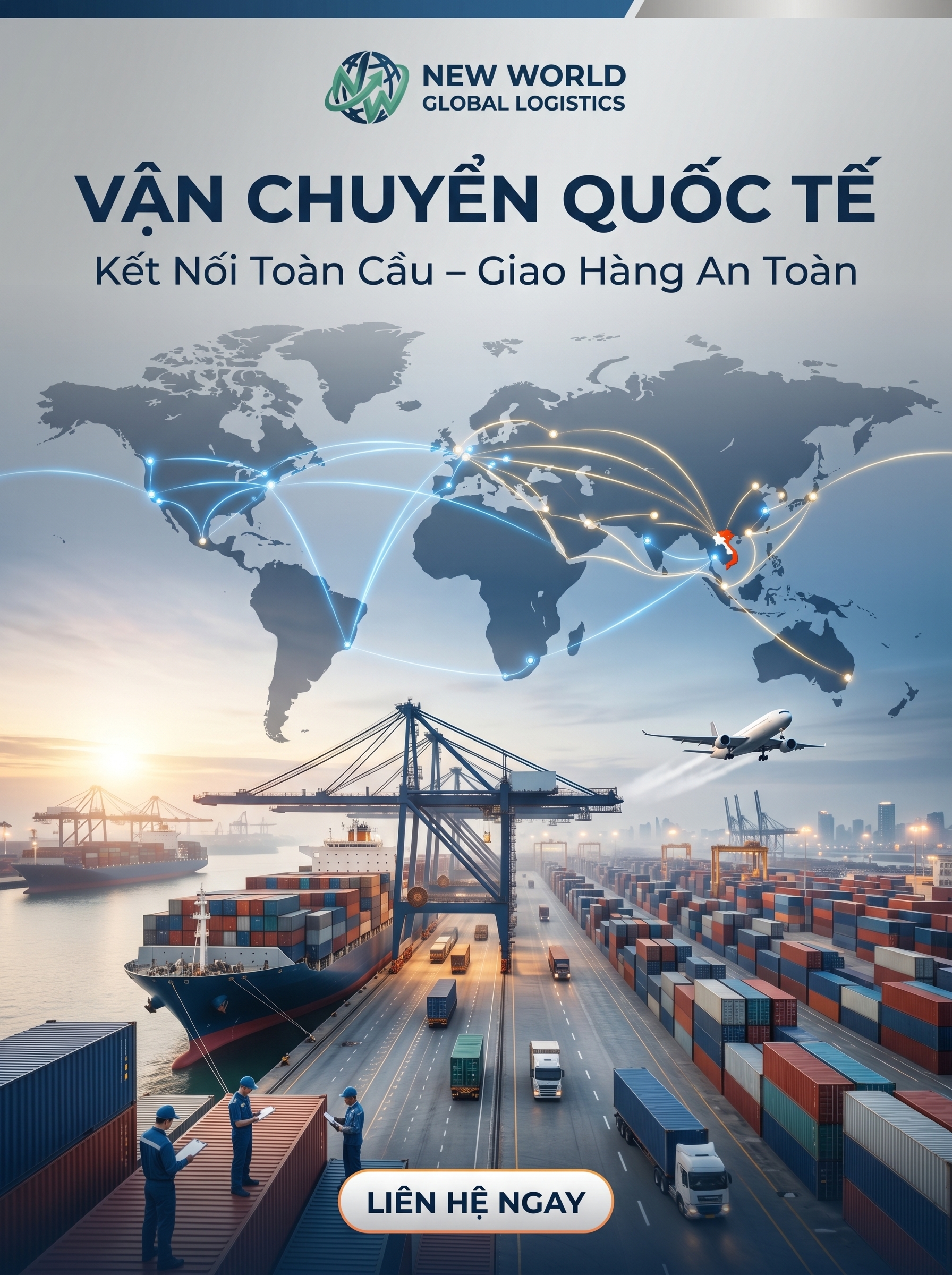 🌍 New World Global Logistics ️ Giải Pháp Logistics Toàn Diện